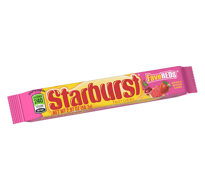 STARBURST STICK - FAVE REDS – Sweet As Treats NZ