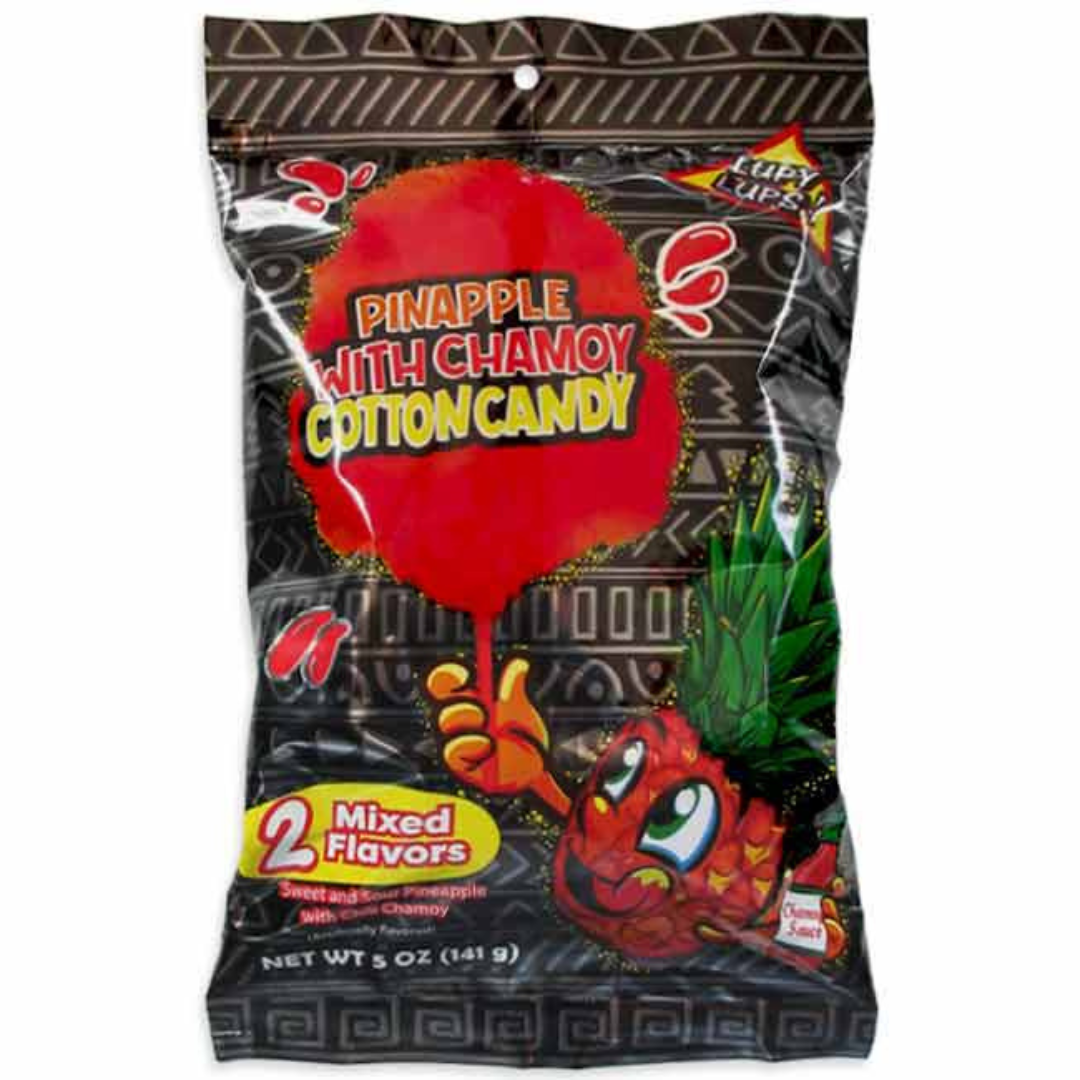 LUPY LUPS PINEAPPLE COTTON CANDY WITH CHAMOY – Sweet As Treats NZ