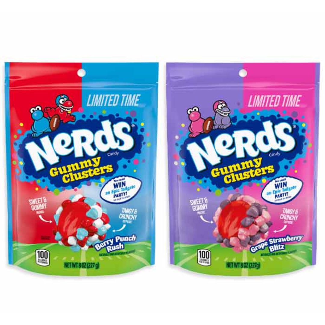 NERDS CLUSTERS DRC - GRP/STRWBRY BLTZ BRY PNCH RUSH (LTO) (Single ...