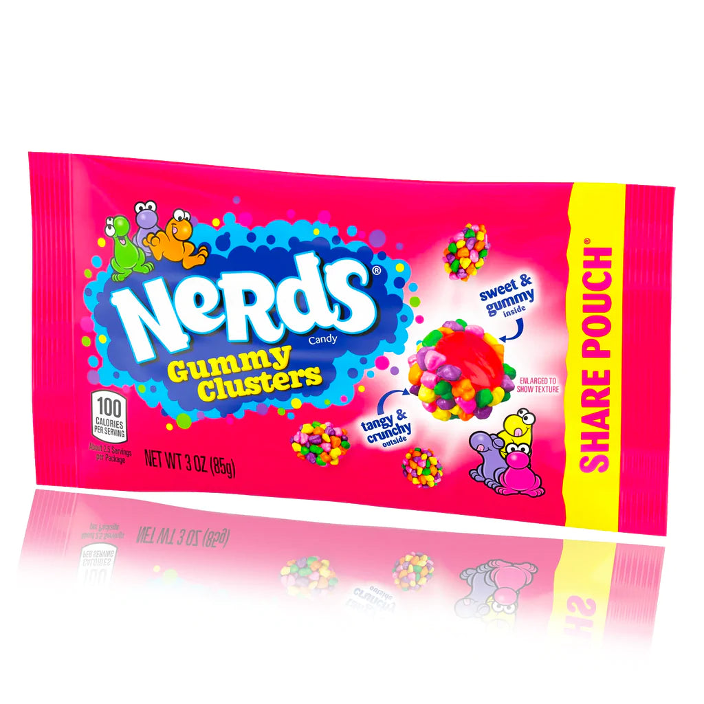 NERDS Gummy Clusters Share Pouch – Sweet As Treats NZ